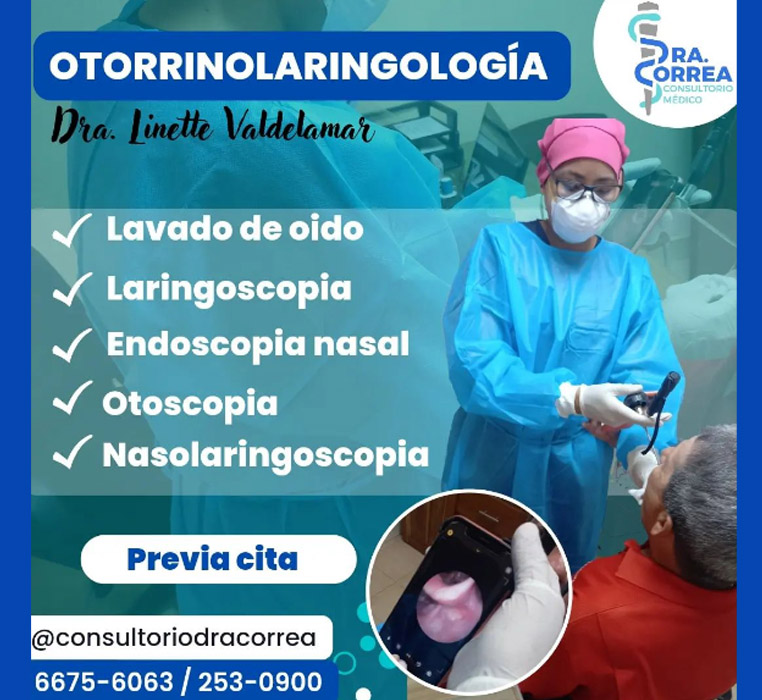 Otorrinolaringología – Consultorio Médico de la Dra. Correa